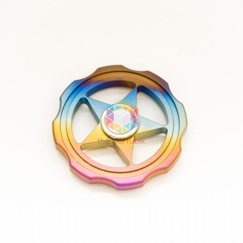 Fidget Spinner Titanium – Star Wheel – Thế Giới Rubik