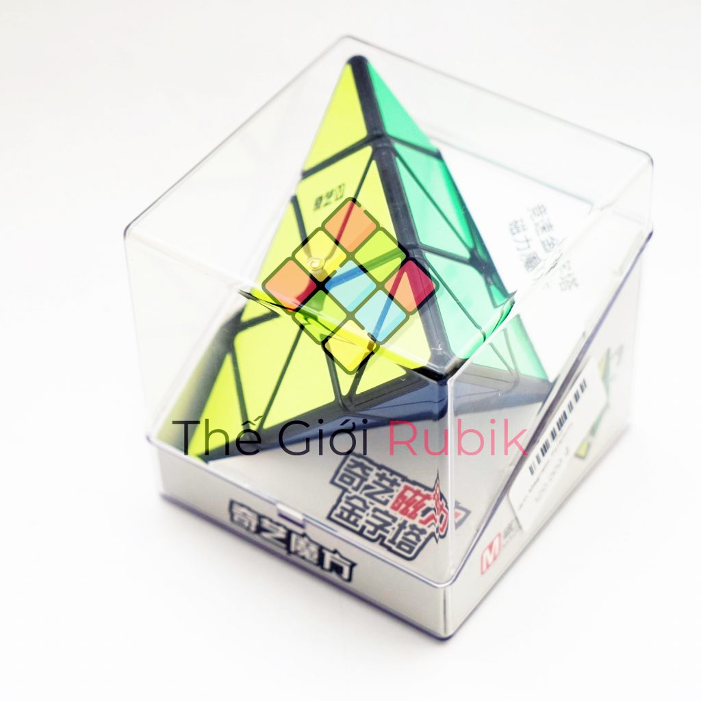 QiYi MS Pyraminx (QiYi Magnetic Pyraminx) (Black) – Thế Giới Rubik