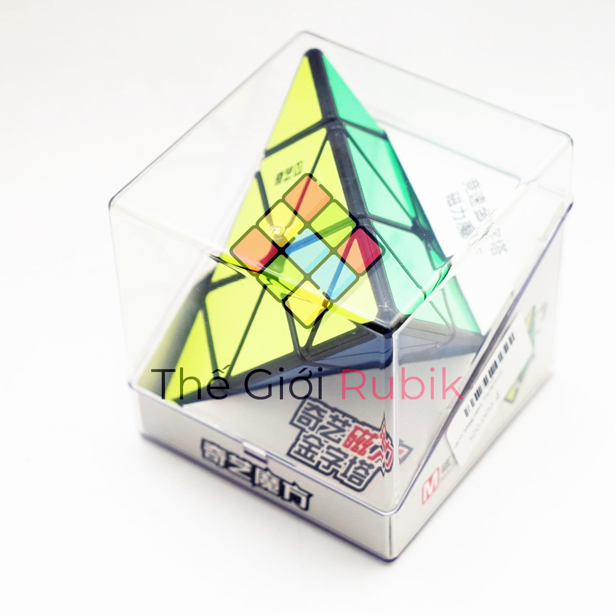 QiYi MS Pyraminx (QiYi Magnetic Pyraminx) (Black) – Thế Giới Rubik
