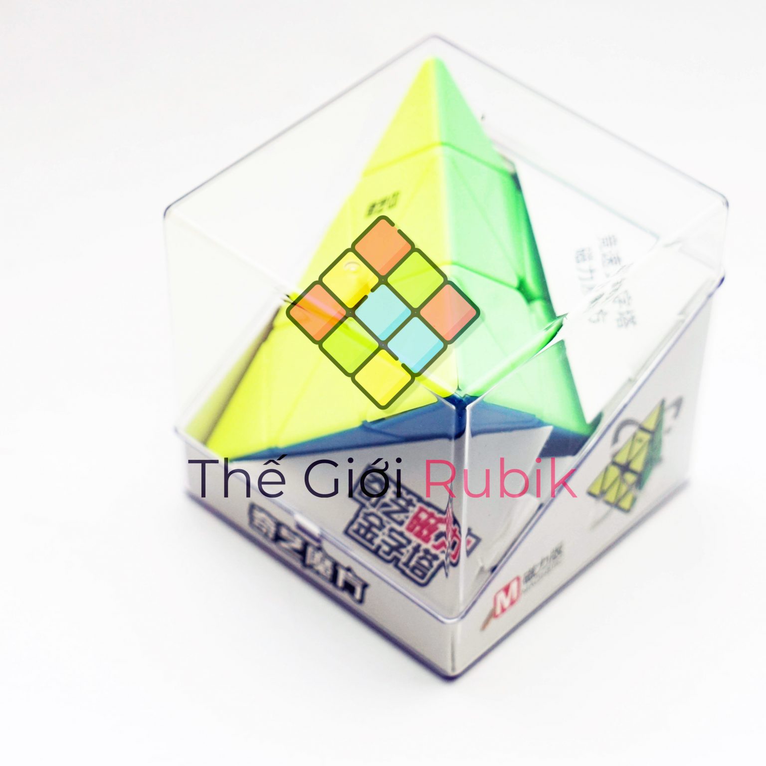 QiYi MS Pyraminx (QiYi Magnetic Pyraminx) (Stickerless) – Thế Giới Rubik