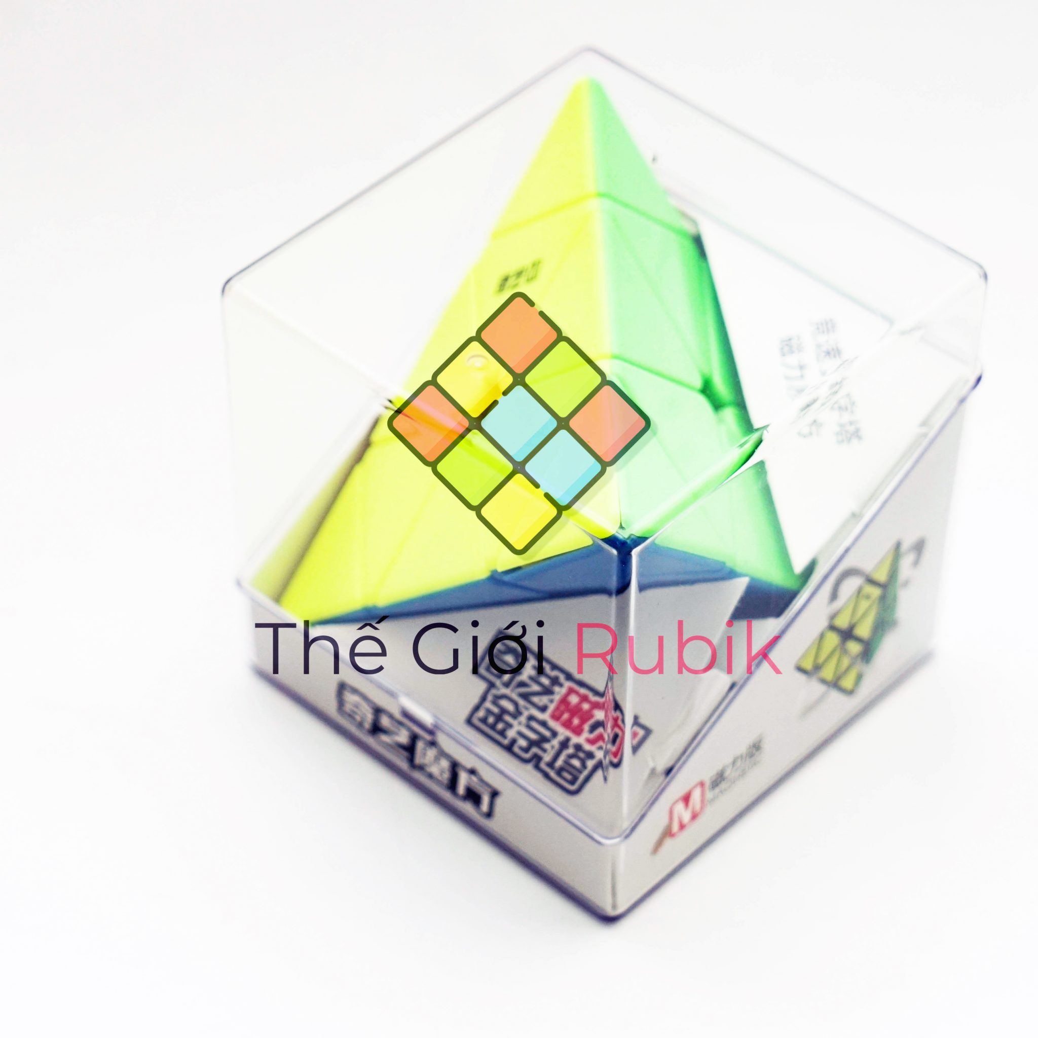 QiYi MS Pyraminx (QiYi Magnetic Pyraminx) (Stickerless) – Thế Giới Rubik