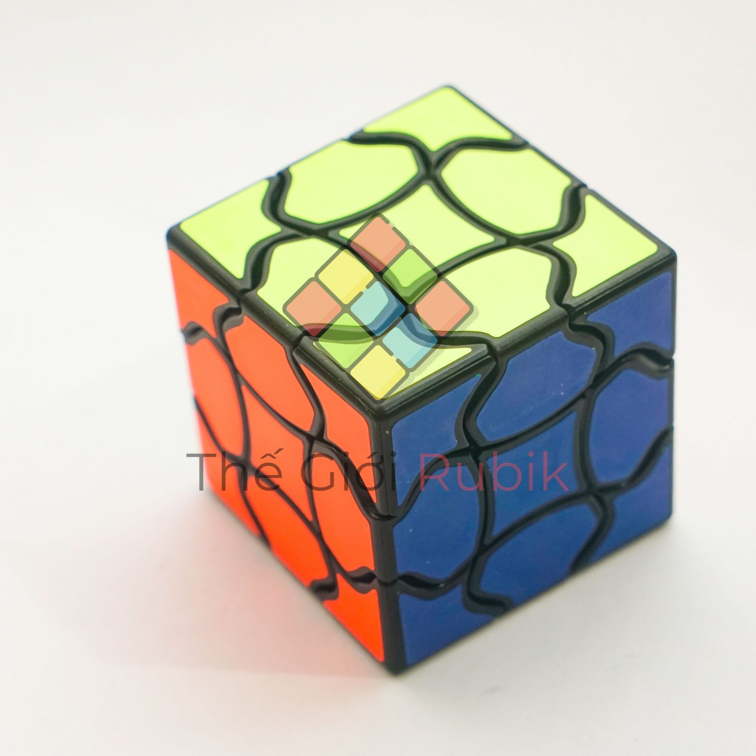 QiYi Fluffy Cube (Black) – Thế Giới Rubik