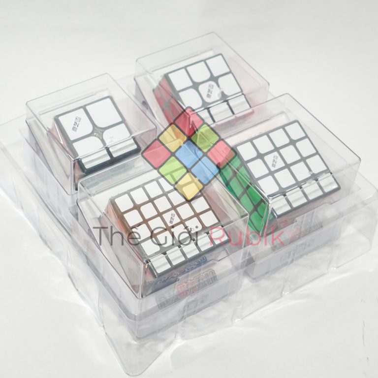 QiYi Magnetic Gift Box (2-3-4-5) (Black) – Thế Giới Rubik