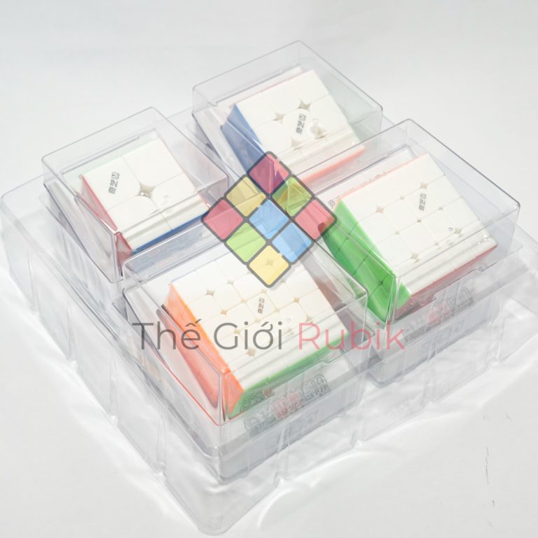 QiYi Magnetic Gift Box (2-3-4-5) (Stickerless) – Thế Giới Rubik